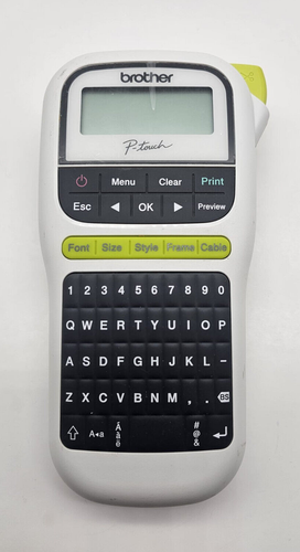 Brother P-touch PT-H110 Qwerty One-Touch Keys Portable Label Maker ...