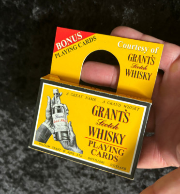 Grant's Scotch Whisky Courtesy Playing Cards Full Deck Promotional Deck ...