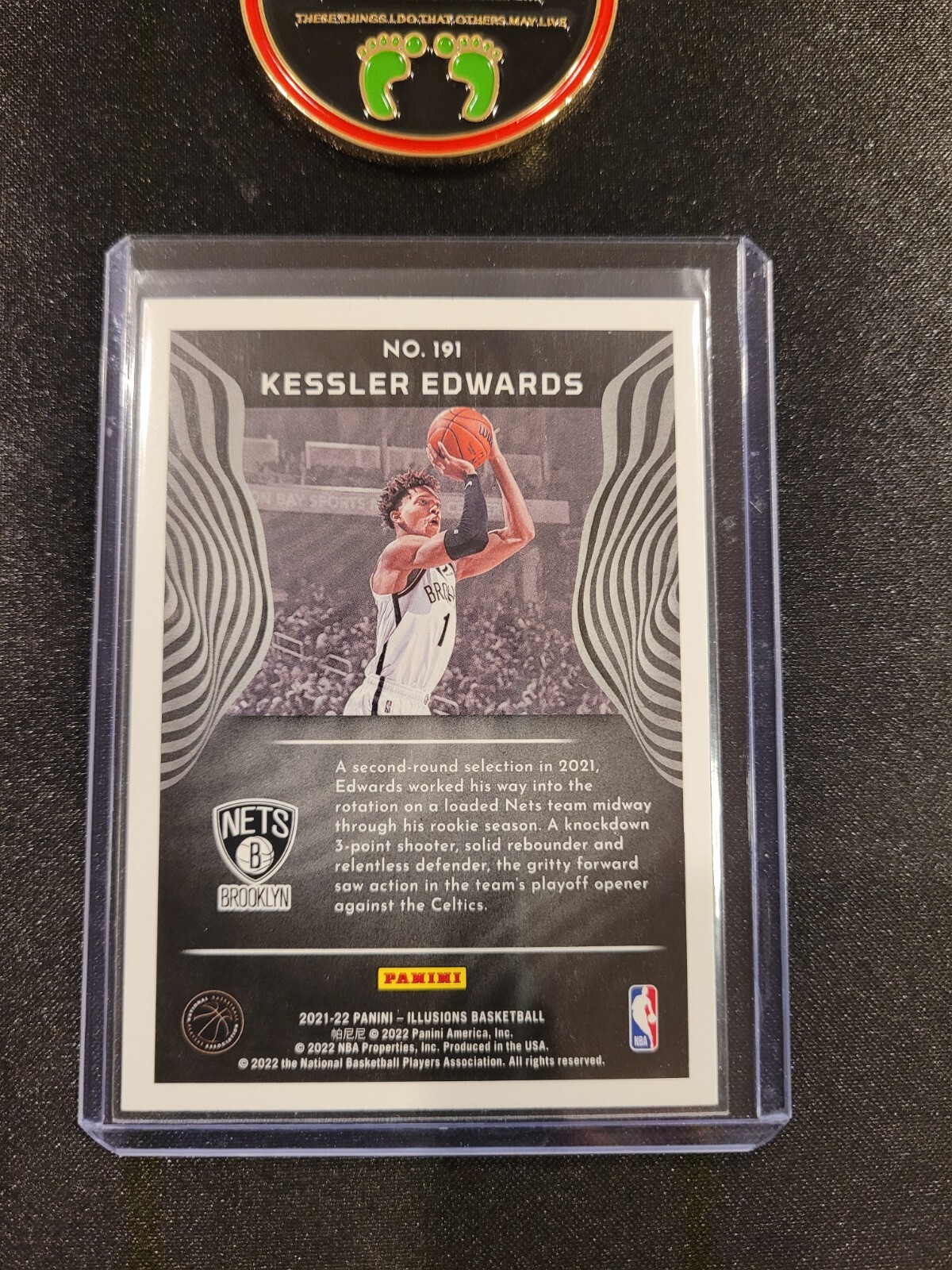 2021-22 Panini Illusions - Rookies #191 Kessler Edwards (RC) for sale ...