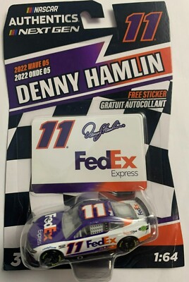 Denny Hamlin #11 NASCAR Authentics 2022 Wave 5 Diecast 1:64 Next Gen ...