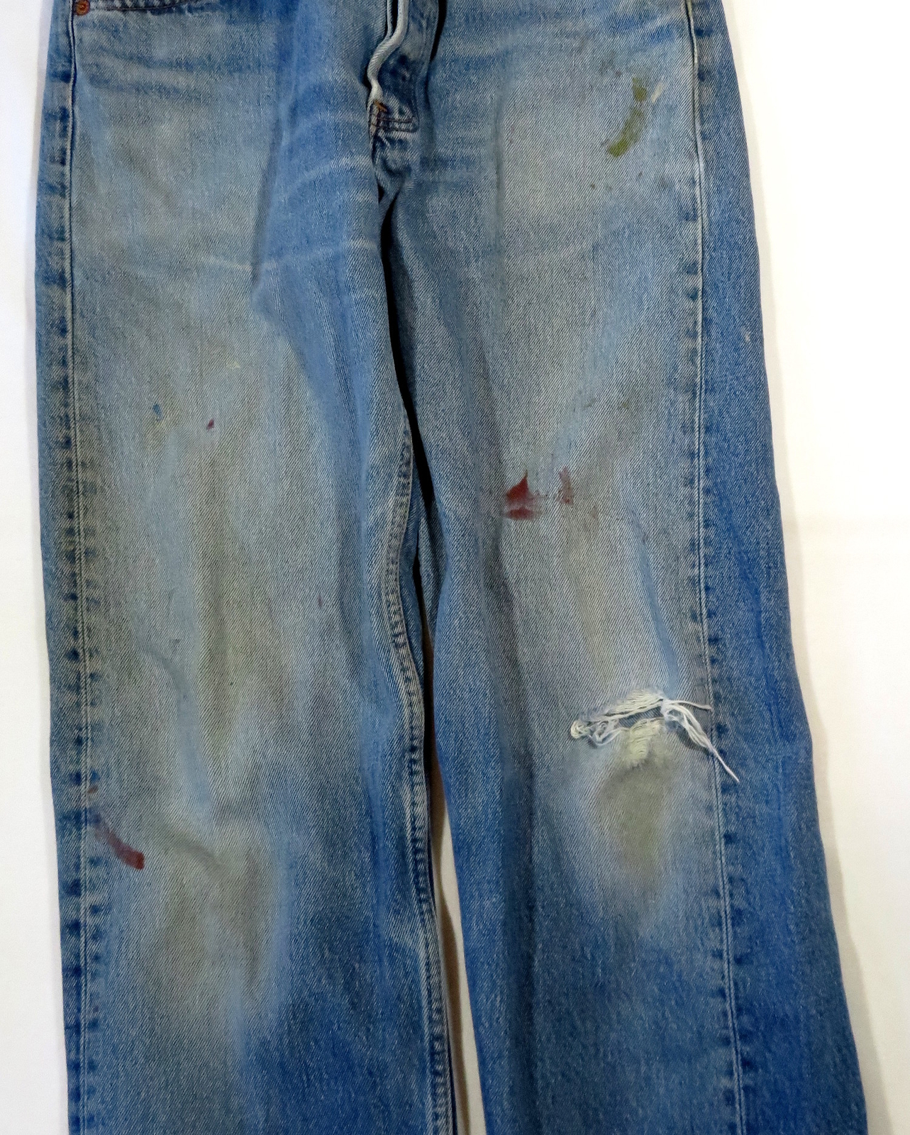 Levis Vintage Denim Pants 1990's 501 Levi Strauss USA… - Gem