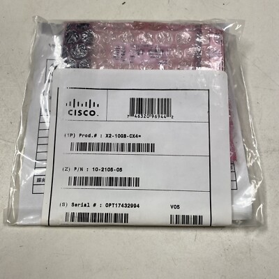 NEW Cisco X2-10GB-CX4 Ethernet Transceiver Module | eBay