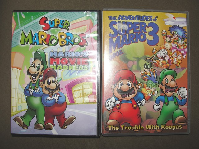 Super Mario Bros. Mario's Movie Madness & Adventures of Super Mario 3 ...