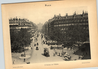 1922 Paris Photos Avenue of the Opera | eBay