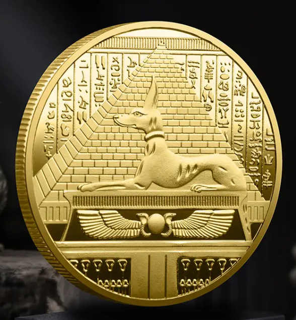 Egyptian Ancient Goddess Of Egypt Isis Collectible Commemorate Coin ...