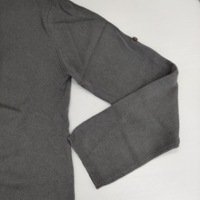 MARGARET HOWELL 589-6163002 Silk cashmere Sweater knit gray 5-1225T∞ ...
