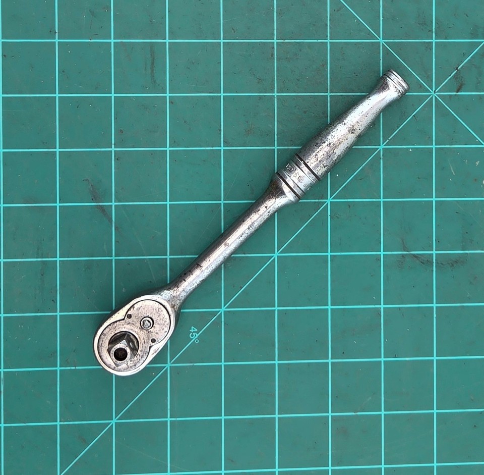 Snap On Tools 3/8" Drive Quick Release Standard Handle Ratchet F713 | eBay