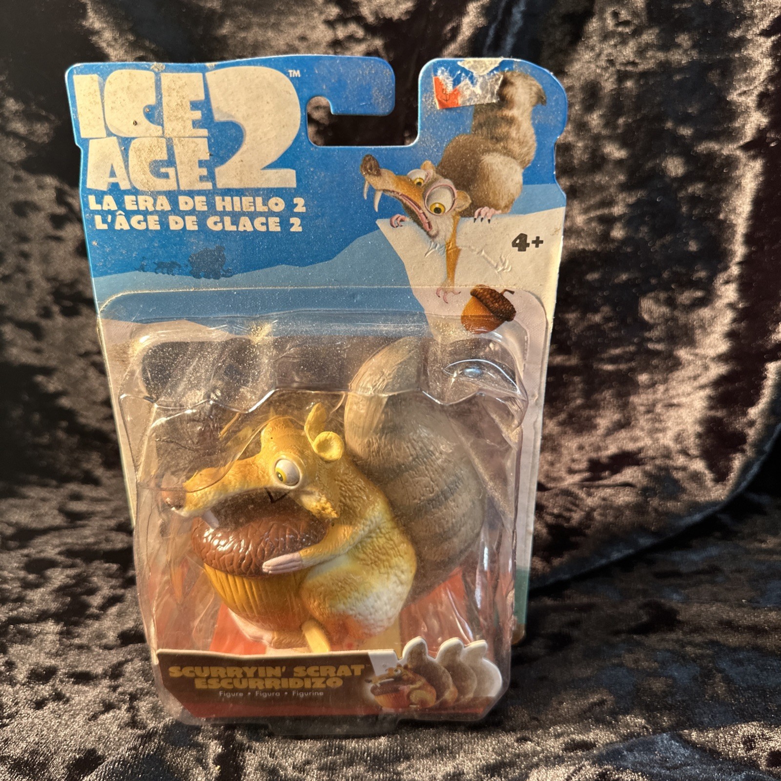 NEW Ice Age 2 Scurryin' Scrat Escurridizo Wind Up Action Figure 2005 ...