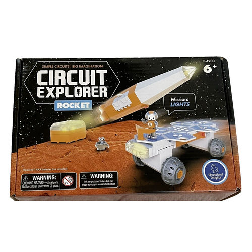 Educational Insights Circuit Explorer Rocket Space Toy STEM Building Set NEW NIB | eBay