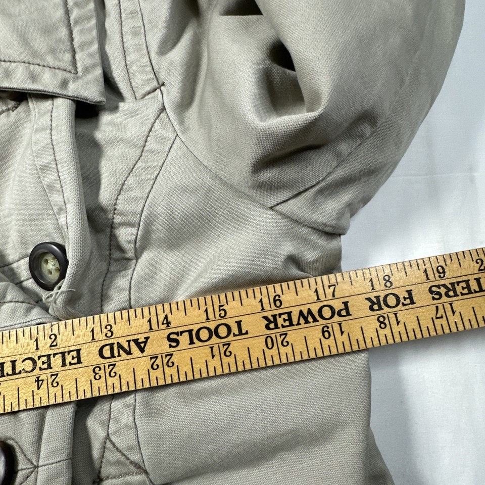 Mossimo Supply Co. Womens Jacket Beige Sz- M #2872 | eBay UK