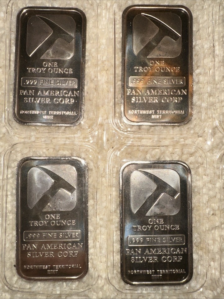 Sealed Pan American Northwest Territorial Mint 1oz .999 Vintage Silver ...