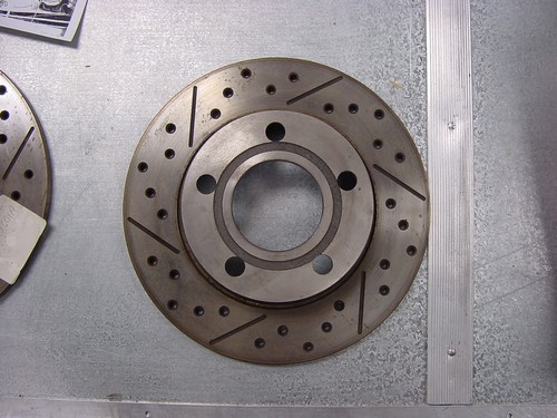 Ate Cross Drilled Slotted Rotors Rear Brake Discs Part #'s 8D0615601A ...