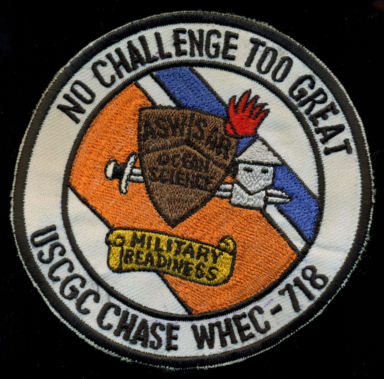 USCG Coast Guard USCGC Case WHEC-718 V2 Patch SP-1 | eBay