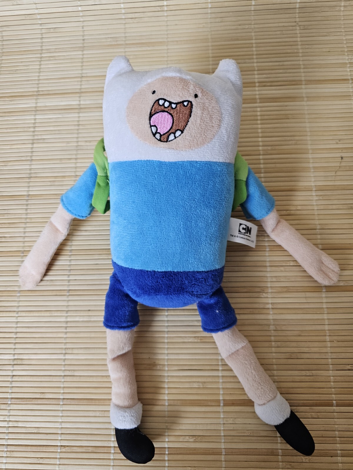 Adventure Time Finn Plush w/Backpack | Cartoon Network | eBay