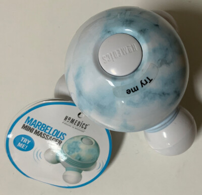 🧷 HoMedics Marble Mini Massager Blue 4” 🆕 As Shown | eBay