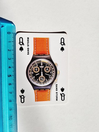 Sand Storm Swatch Watch Collectors' Card Years 90 Original Vintage ...