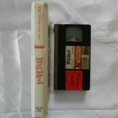 Vintage Disney 'BIG RED' VHS Tape in | Grelly USA