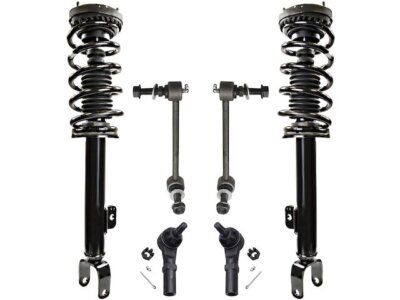 95RP93W Front Strut Coil Spring Sway Bar Link Tie Rod End Kit Fits ...