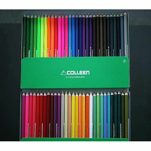 COLLEEN 60 Colored Pencil Set Hexagon 60 colors 775-60 Art Drawing ...