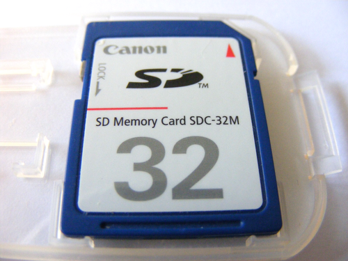 32MB Secure Digital Card ( 32 MB SD Karte ) CANON gebraucht | eBay.de