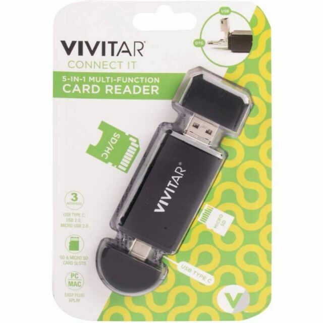 Vivitar 5in1 Multi-function Card Reader for sale online | eBay
