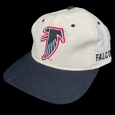 *READ* Atlanta Falcons Vintage STARTER Natural Hat Big Logo NFL Wool ...