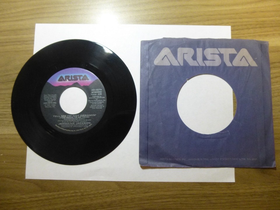 Old 45 RPM Record - Arista AS 1-9279 - Jermaine Jackson - Do What You ...