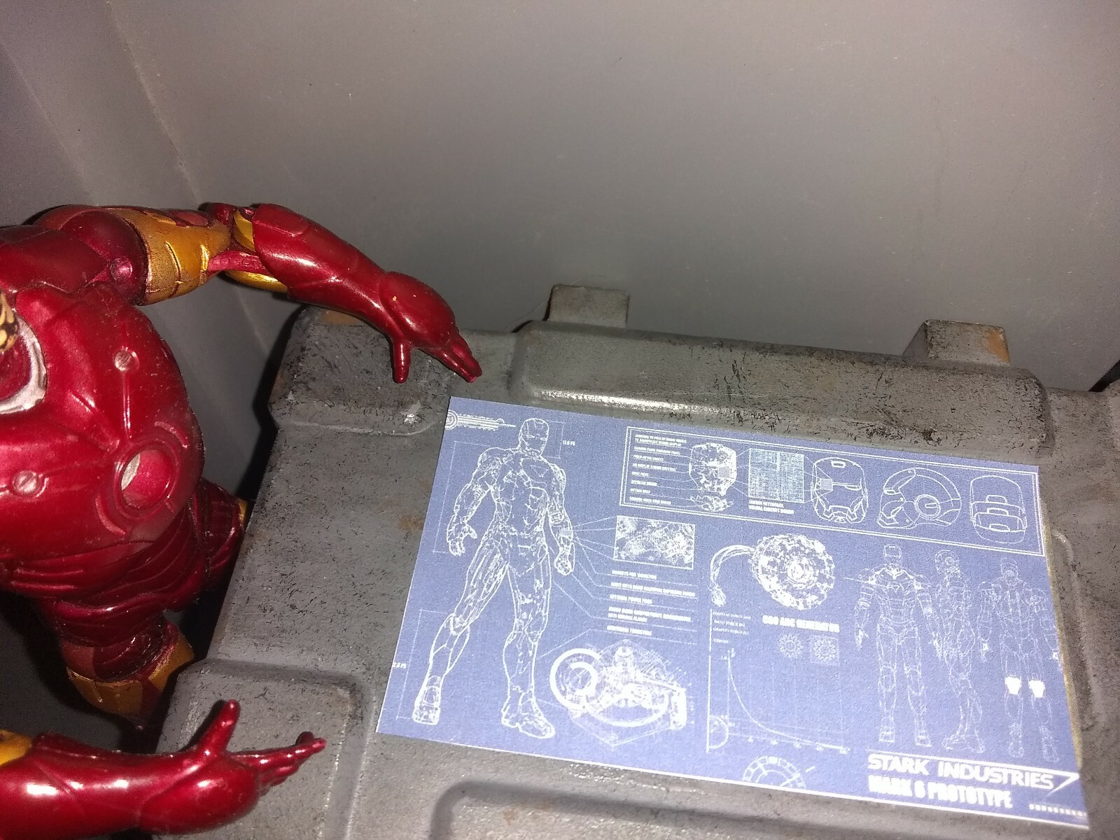 Iron Man Schematics Wallpaper