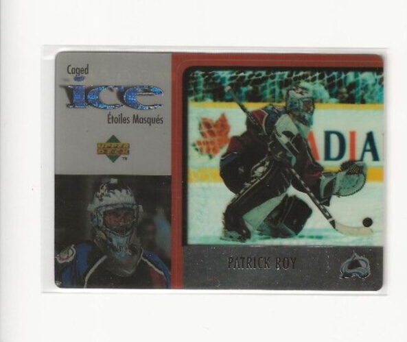 Patrick Roy Caged Ice 97/98 Upper Deck Mcdonald's | eBay