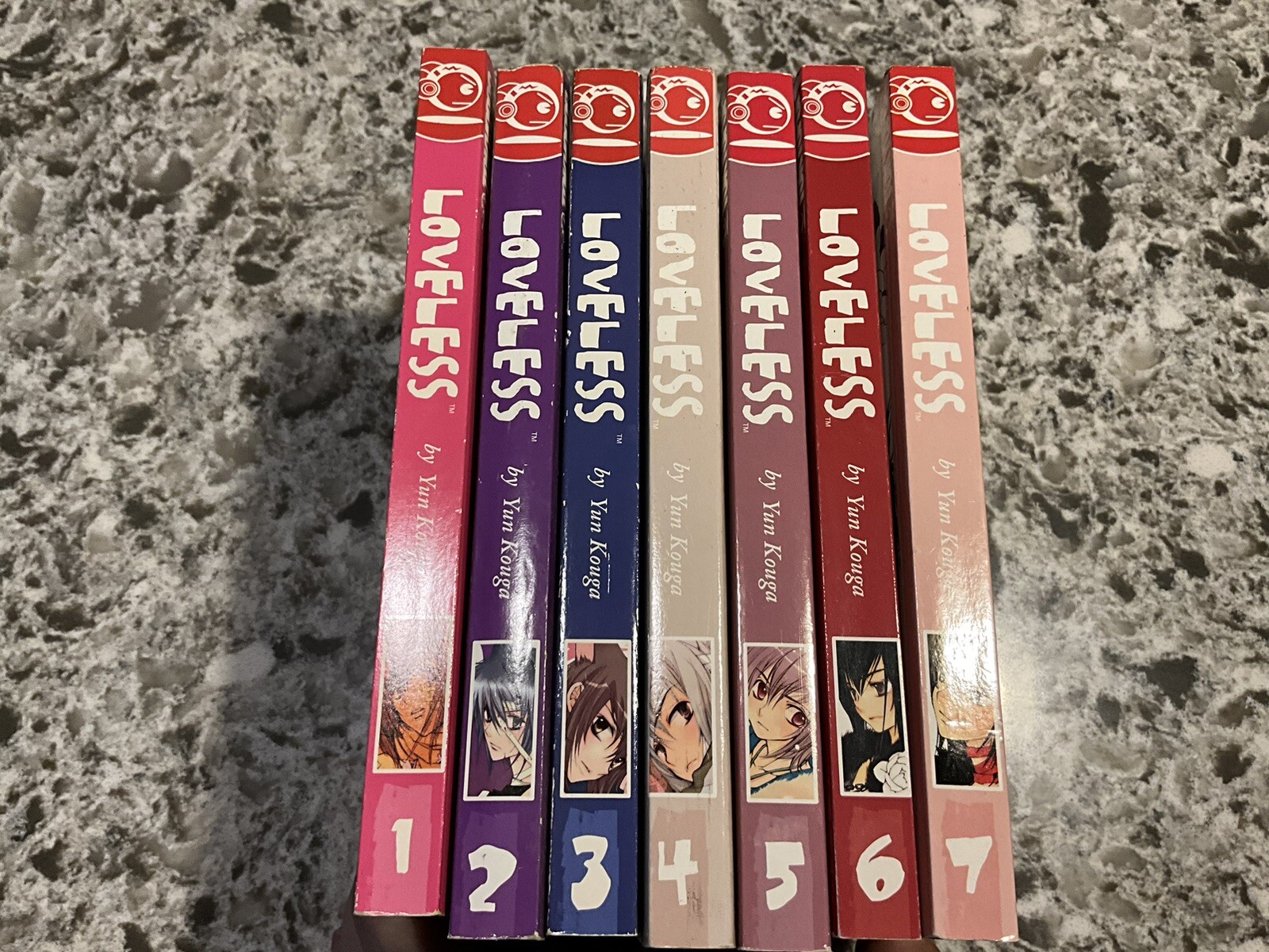 Manga Loveless 7 Volume Book Set - 1 through 7 by Yun Kouga - Tokyopop ...