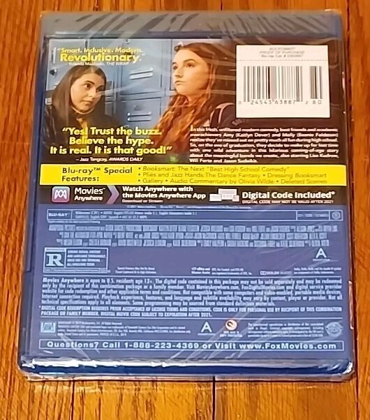 Booksmart Blu-ray (2019, Fox) Brand New Factory Sealed With Slipcover ...
