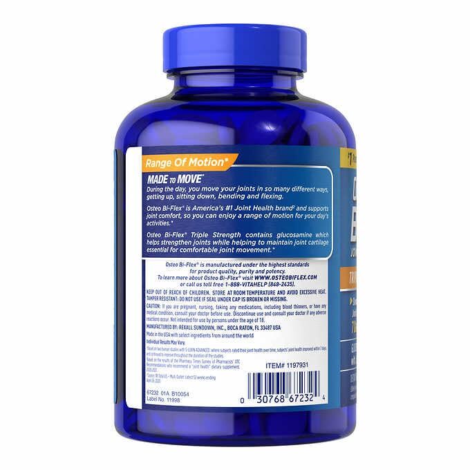OProCyn Osteo Bi-Flex Triple Strength 200 Tablets – Joint & Bone ...