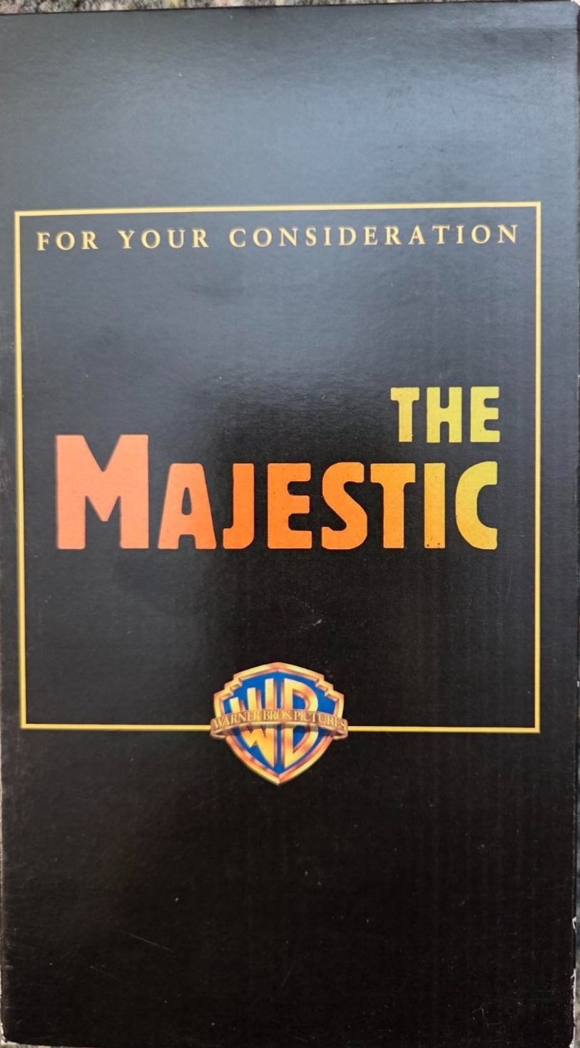 THE MAJESTIC Warner Bros Pictures For Your Consideration VHS Jim Carrey ...