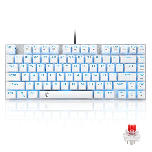 e-Element Gaming Keyboard 81 Keys Red Axis Mechanical Keyboard USB ...