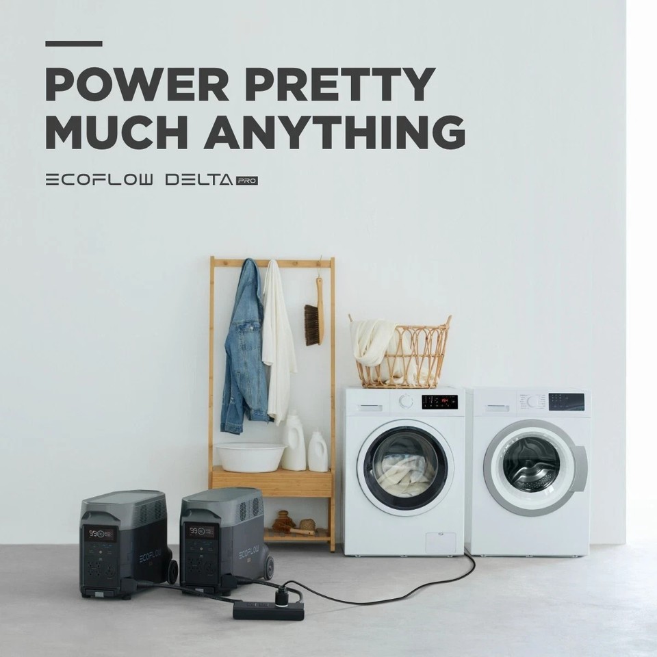Eco Flow DELTA Pro Generator Extra Battery 3600Wh LFP | eBay
