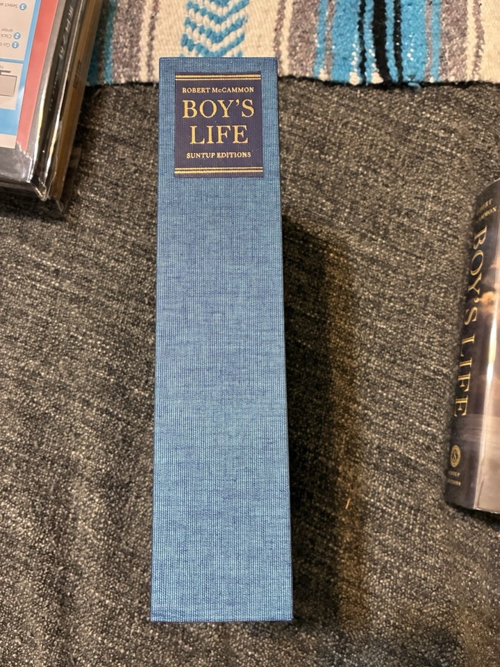 Boys Life Signed Robert McCammon 1st Suntup Limited 750 Slipcover ...