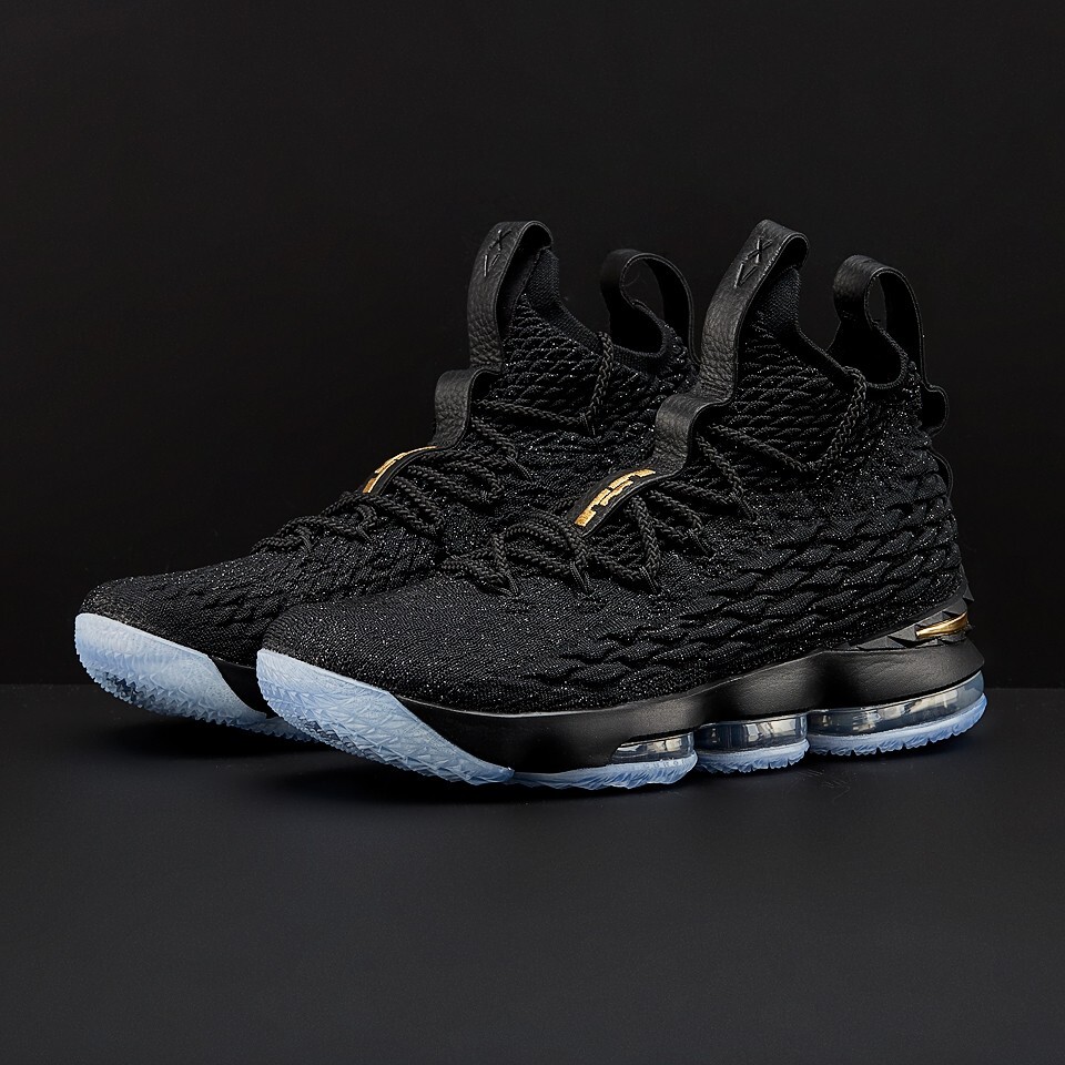2017 Nike Lebron 15 XV size 14. Black Metallic Gold. 897648-006. | eBay