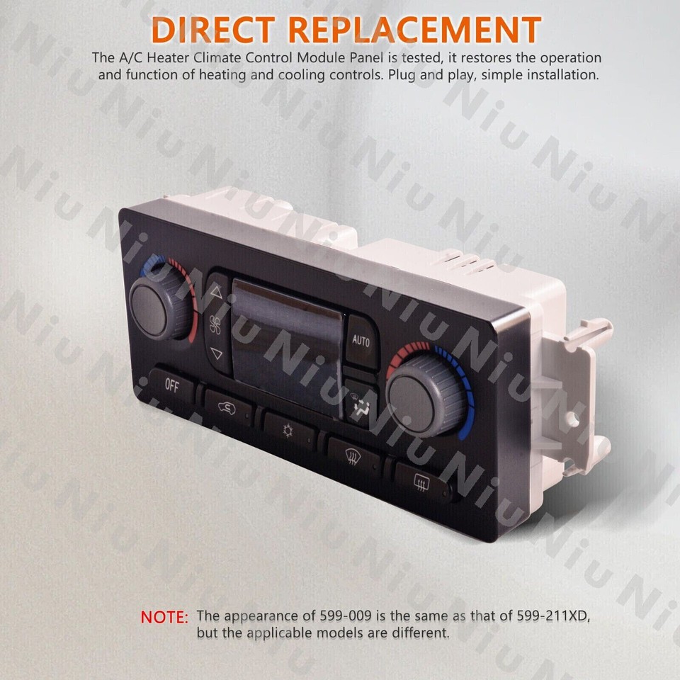 AC Heater Climate Control For 2003-2004 Chevy Silverado GMC Sierra 1500 ...