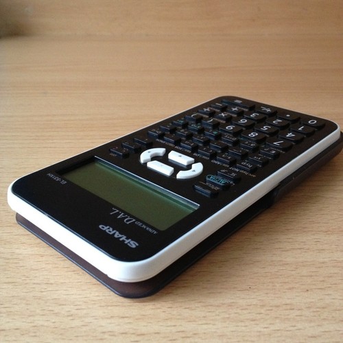SHARP EL-531XH Electronic Scientific Calculator Advance D.A.L Black w ...