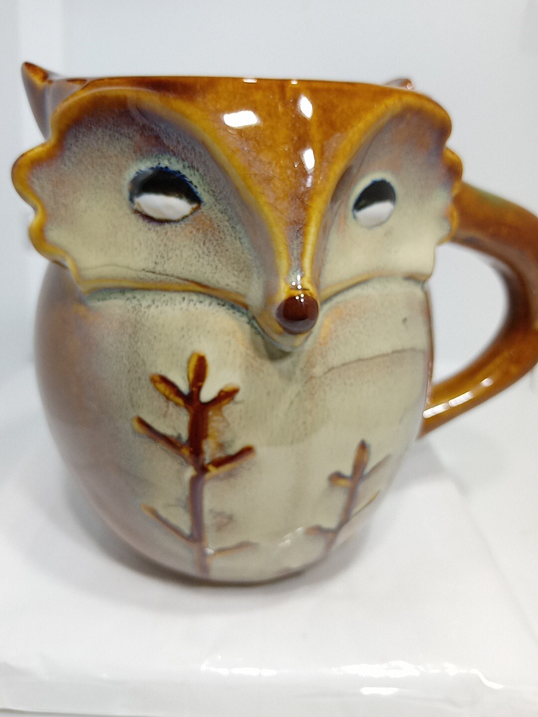 FOX COFFEE MUG. EMBOSSED FOX MUG. FOX DECO 3D MUG. GIBSON MUG. B350 | eBay