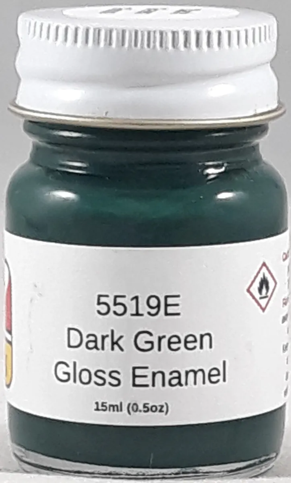 MCW Finishes 5519E Dark Green Enamel Model Paint for Auto | eBay