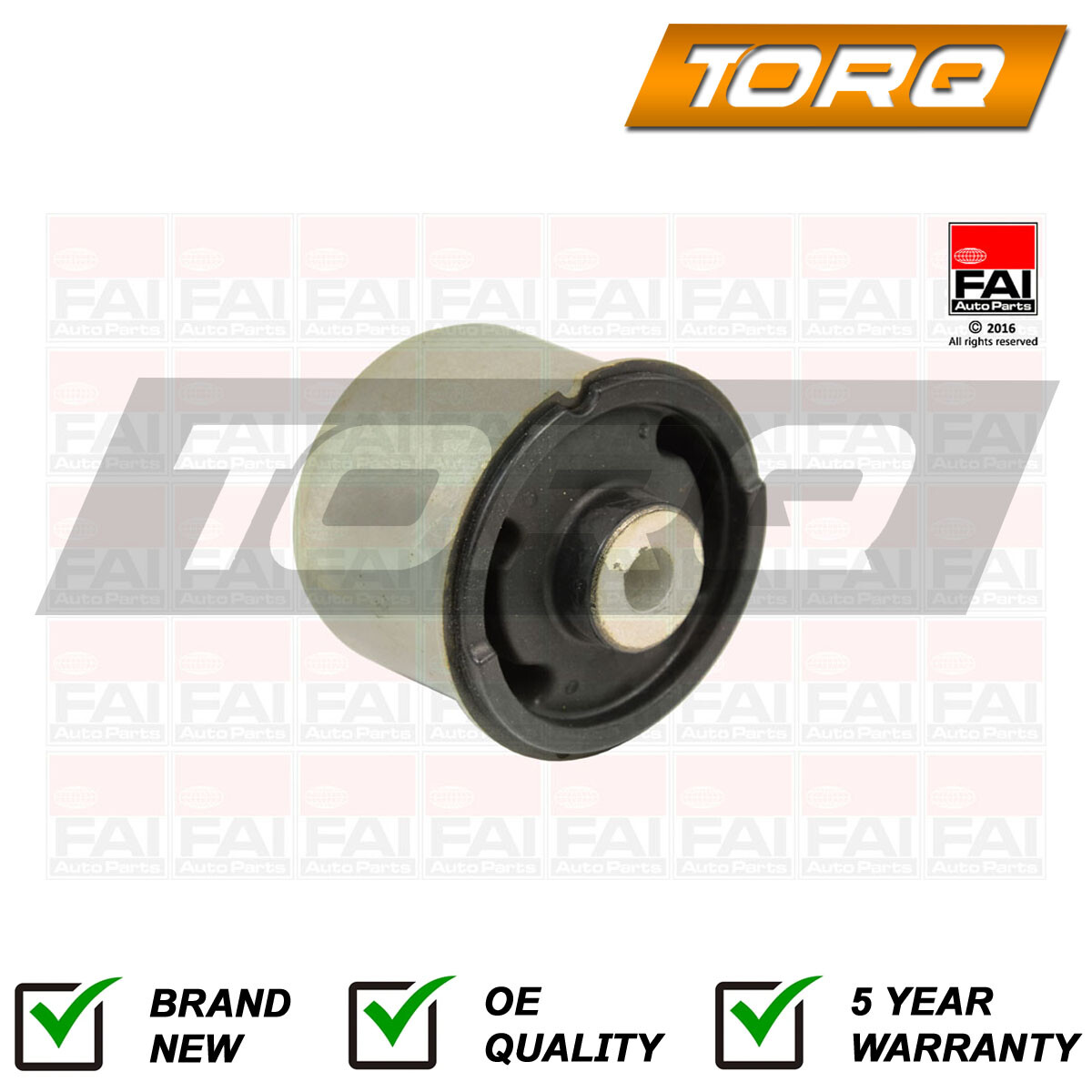 Subframe Bush Rear Torq Fits Ford Fiesta 2008- 8V515K653AA 1535296 ...