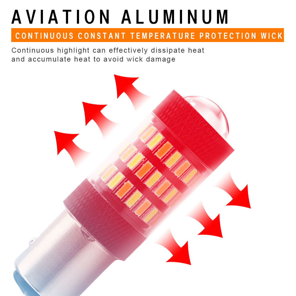 1157 2357 LED Front Turn Signal Light Bulb Amber for Hyundai Sonata ...