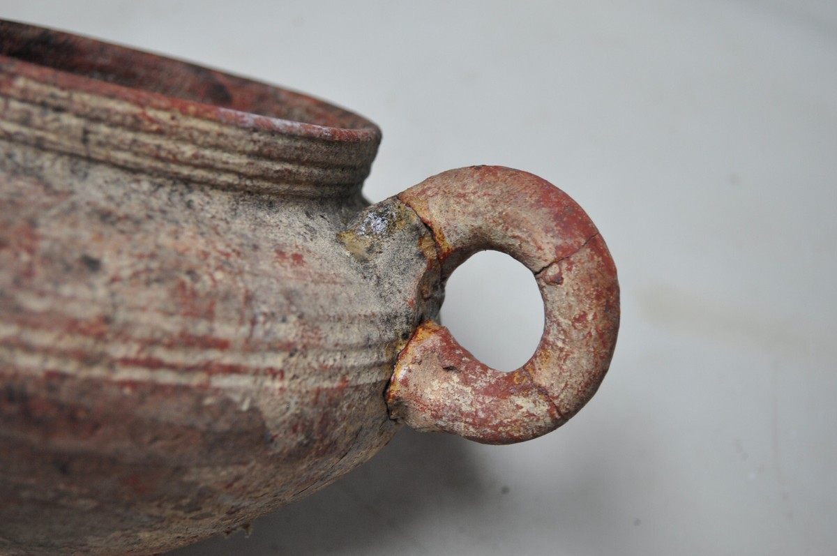 Old Unmarked Pottery Red Clay