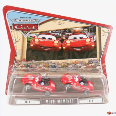 Disney Pixar Cars Mia and Tia Red Miata Twins World of Cars Movie ...
