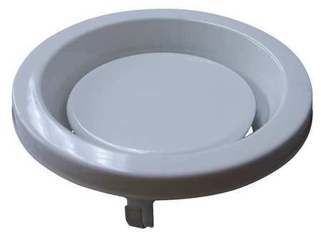 Fantech Adjustable Metal Exhaust Grille With Collar for 4 Inch Duct ...