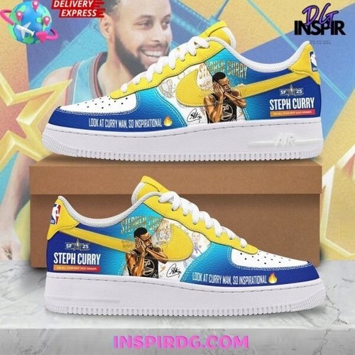 Steph--Curry All-Star MVP 2025 Winner Special Air Force 1 | eBay