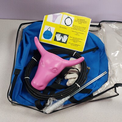 Girls' Junior Roping Kit Complete Rodeo Set Practice Steer Head Rope ...