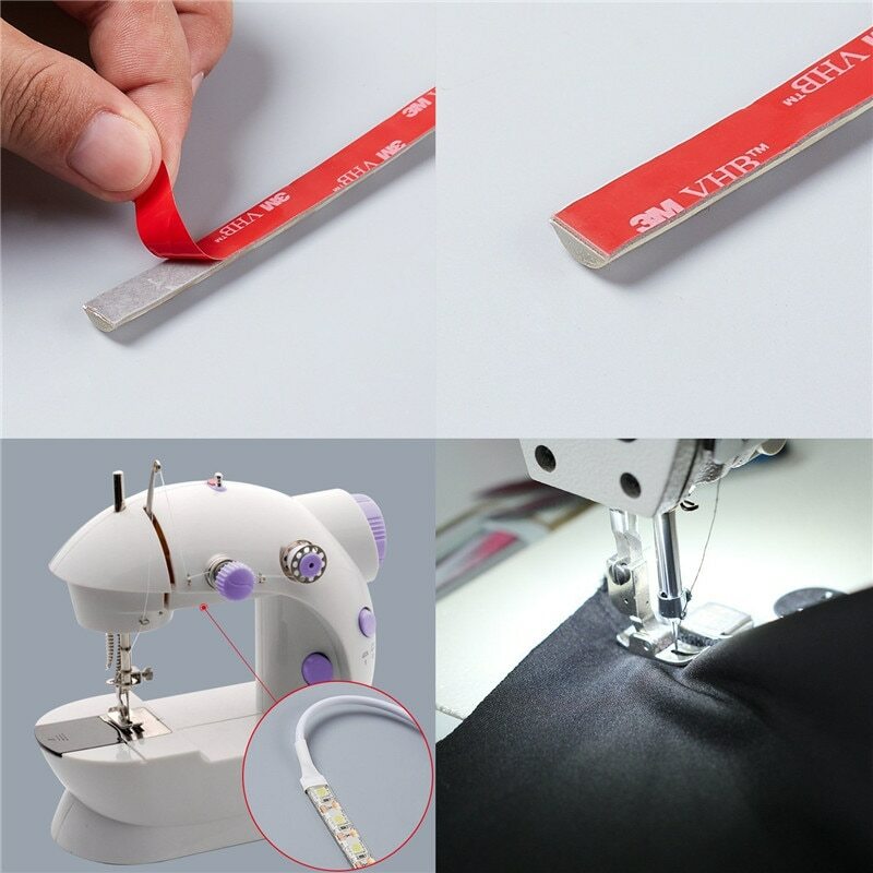 Sewing Machine LED Light Strip Light Kit 11.8inch Flexible USB Sewing ...
