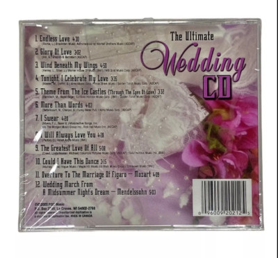The Ultimate Wedding CD by Various - NEW | eBay